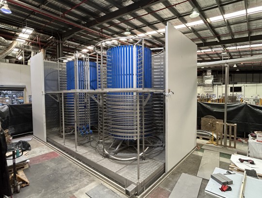 Spiral Hydro Cooler Installation in Australia | Lomax News